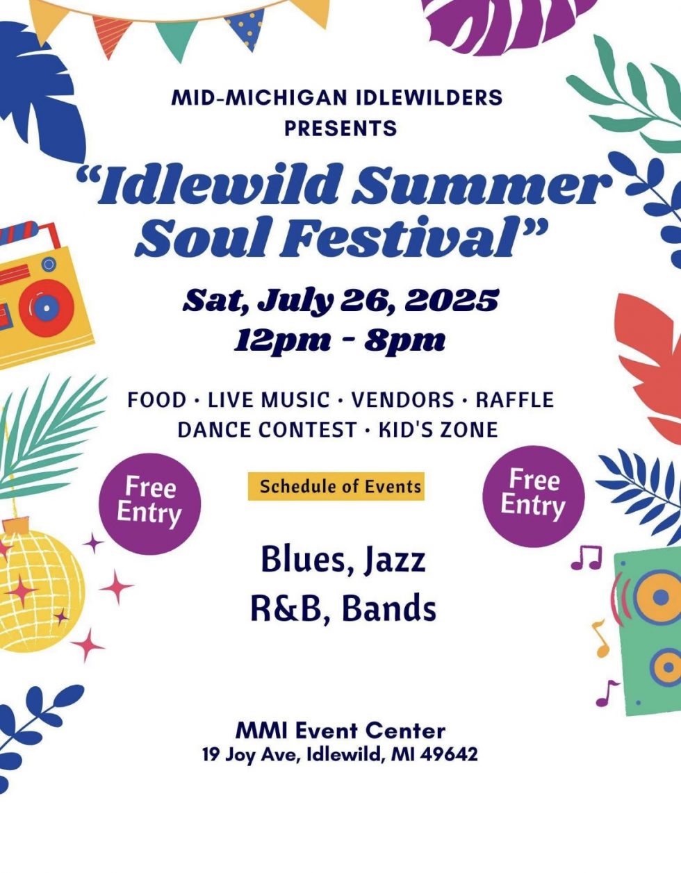 Idlewild Summer Soul Festival - Lake County Chamber of Commerce